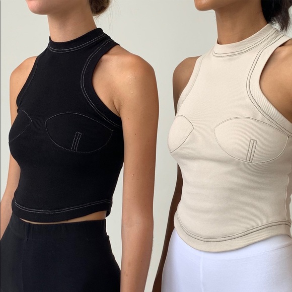Orseund Iris | Tops | Orseund Iris Sporty Racerback Oatmeal Tank Top Xs ...